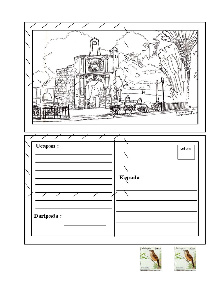 Poskad Afamosa Kosong | PDF