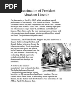 Chasing Lincolns Killer Chapter Questions | PDF | John Wilkes Booth