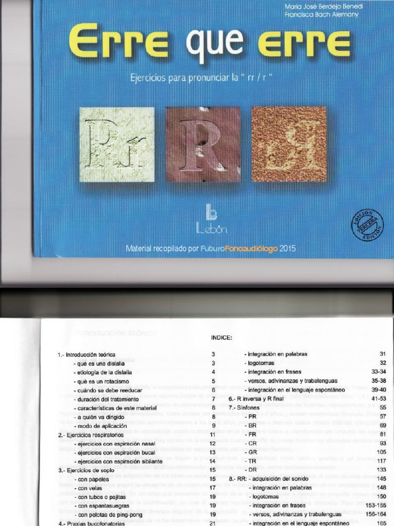Ejercicios Erre | PDF