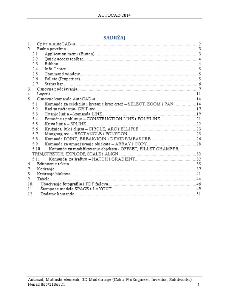 Autocad 2014 Tutorial Pdf