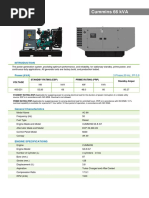 160 Kva Factory Joint Test Report | PDF