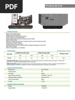 Generator Set, 60 KW, 60 HZ, Ammps, Skid Mounted: TAMCN: B10217B I.D ...