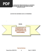 Dynamique du groupe selon Lewin | PDF | Direction | Sciences comportementales