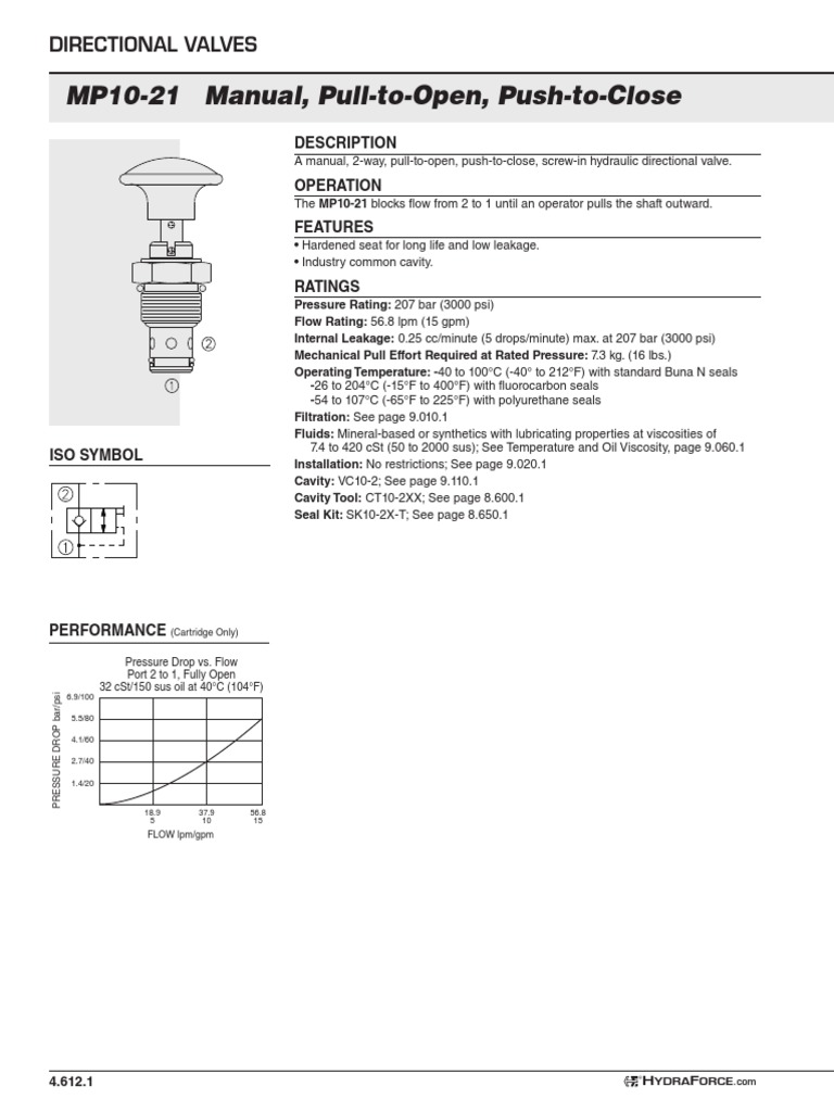 4 612 1 - MP10 21 | PDF | Viscosity | Valve