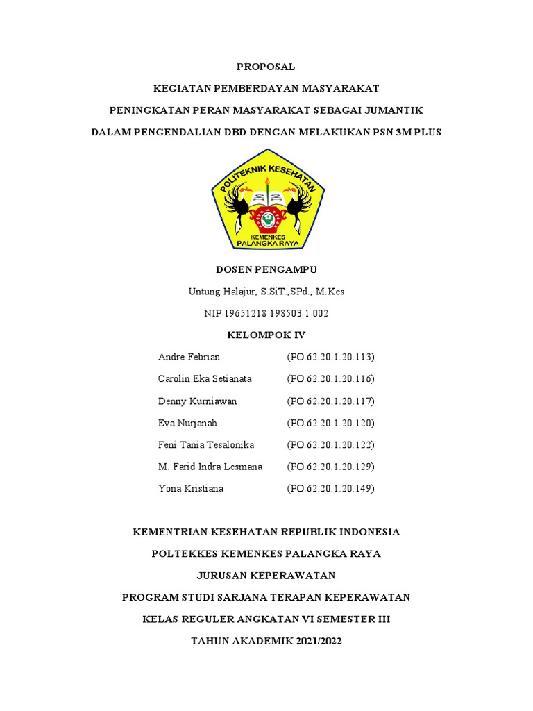 Kelompok Iv-Proposal Pemberdayaan Masyarakat | PDF