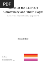 Comprehensive List of 72 Genders | PDF | Gender | Gender Studies