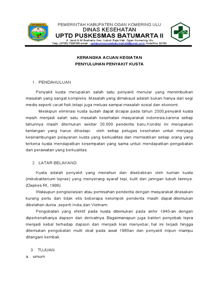 Kak Penyuluhan Kusta | PDF