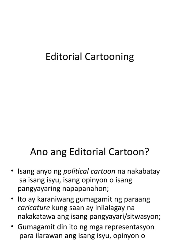 4-Editorial Cartooning | PDF