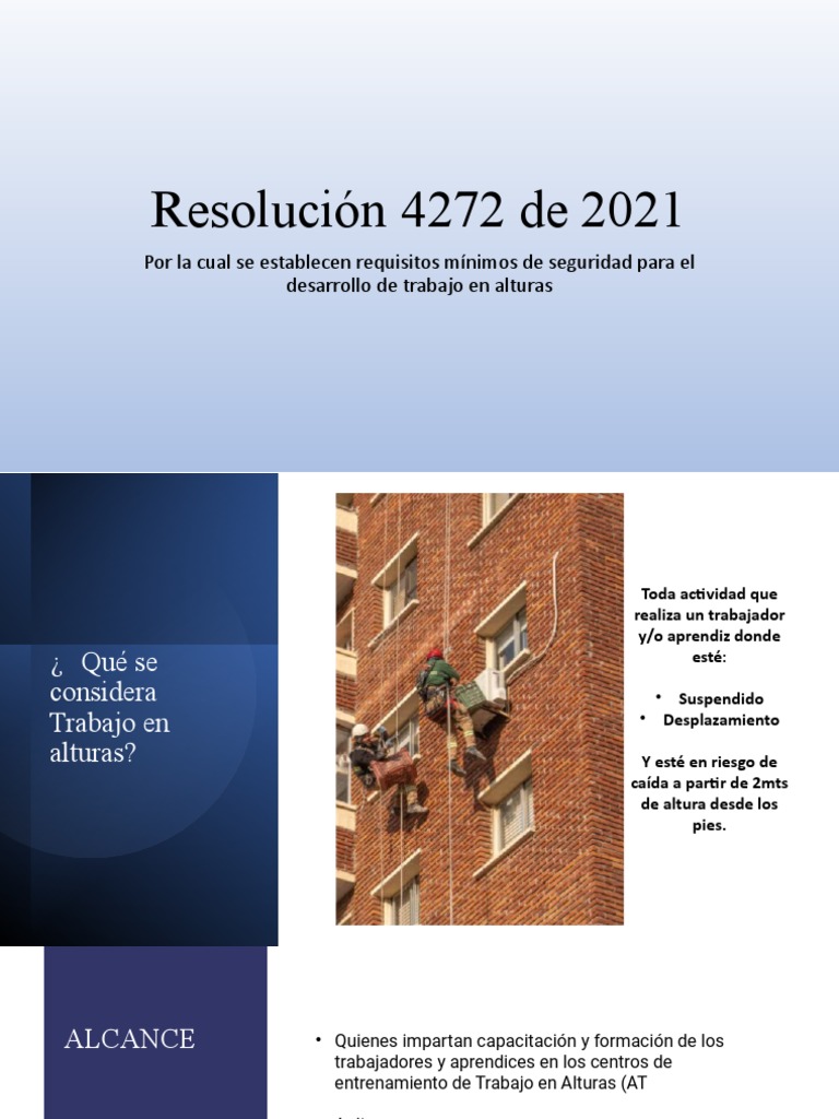 Resolución 4272 de PRESENTACION | PDF