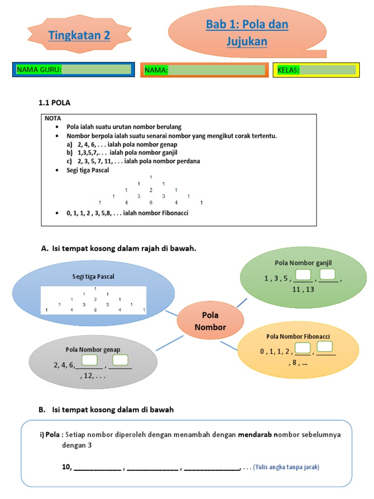 Latihan Matematik Tingkatan 2 | PDF