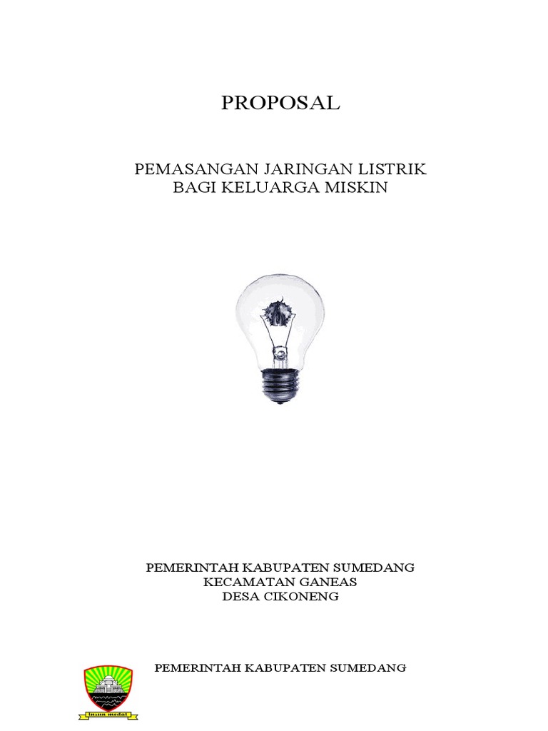 PROPOSAL Listrik | PDF