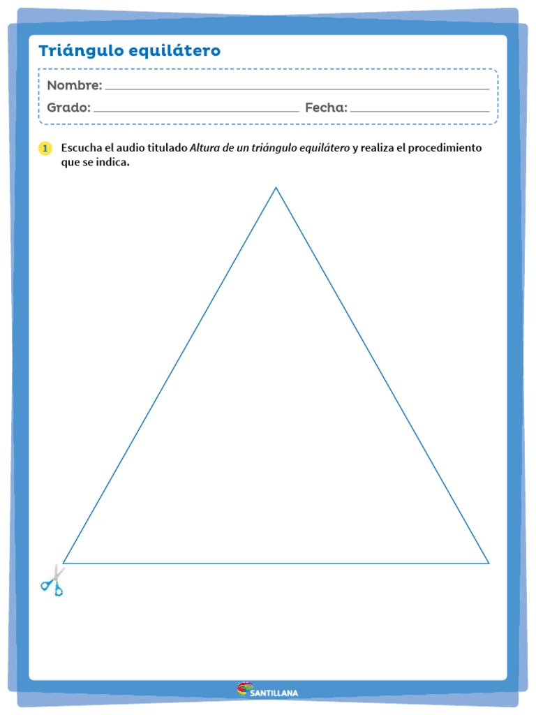 Triangulo Equilátero (Actividad) | PDF