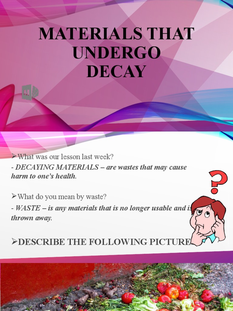 Health Risks of Decaying Materials | PDF | Landfill | Waste Management