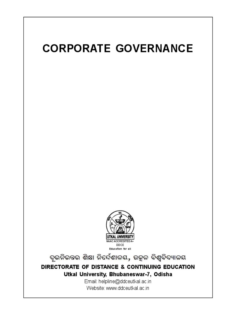 Corporate Governance | PDF | Corporate Governance | Governance