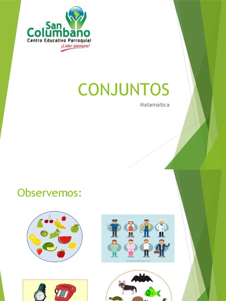 B1-01 Conjuntos | PDF | Conjunto (Matemáticas) | Números