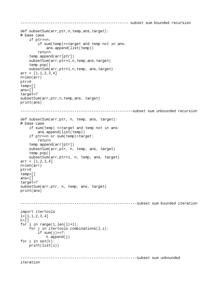 Python Notes | PDF | Recursion | Theoretical Computer Science