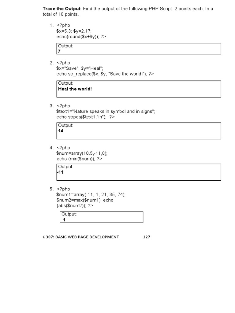 C307 Unit3 PHP Lesson3-1 LaboratoryExercise-Stiffany-B.-Macabitas | PDF | Computers