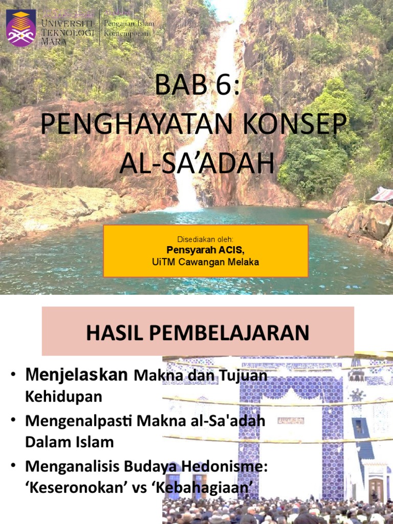BAB 6 - Penghayatan Al-Saadah - 2 | PDF | Agama & Spiritualitas