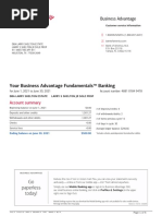 Bank of America Bank Statement - 1 | PDF | Finance & Money Management