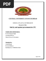 Notice Draft under Section 80 CPC | PDF | Private Law | World Wide Web