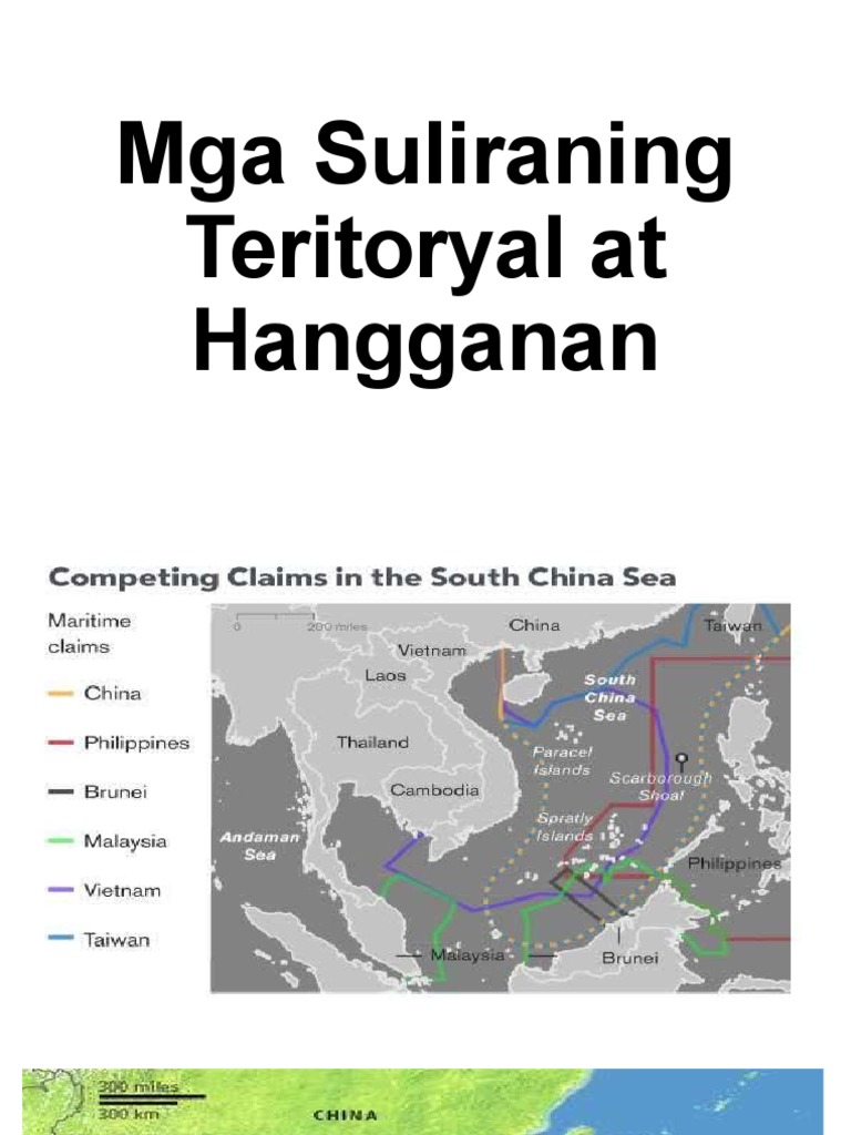 Yunit II Aralin 2 Isyung Teritoryal | PDF