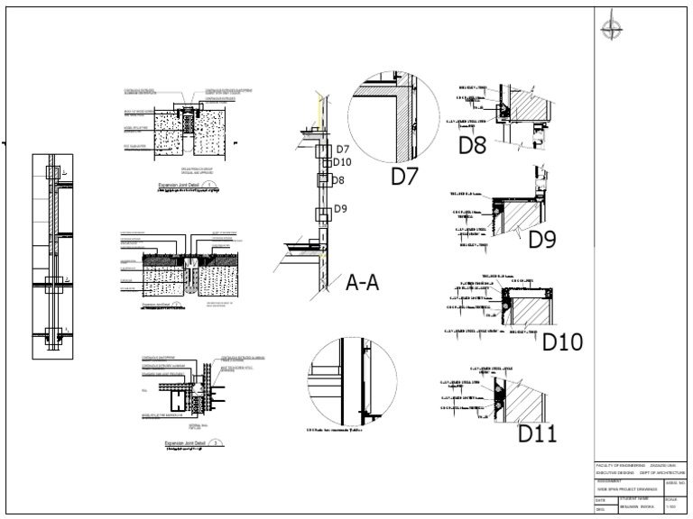 2 Expansion Joint Detail | PDF | Building Technology | Metals