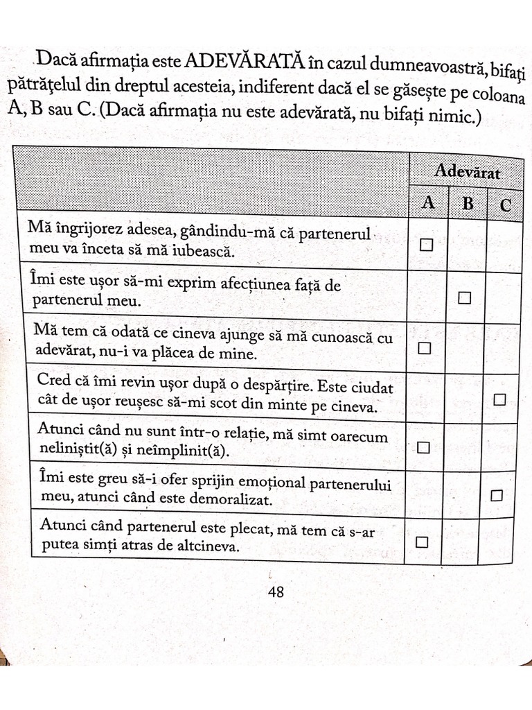 Stilurile de Atasament | PDF