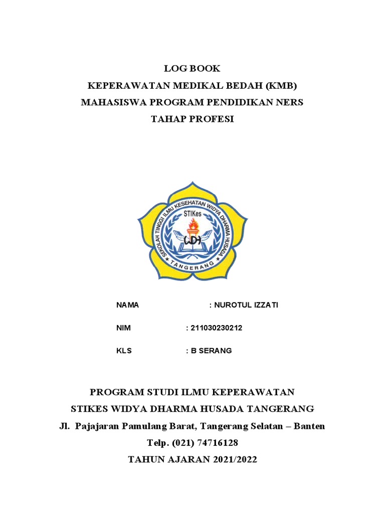 Logbook & Adl - KMB 3 - Nurotul Izzati Kls B Serang | PDF