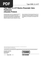 Fisher 3570 Valve Positioner Guide | PDF | Actuator | Valve