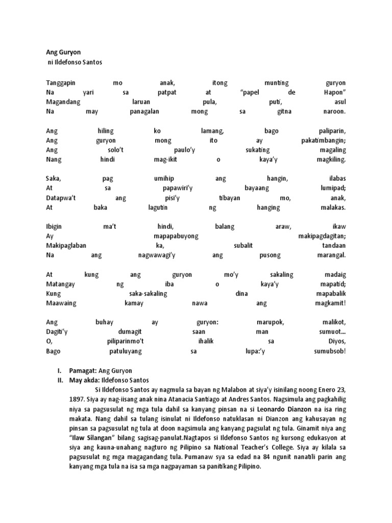 Ang Guryon | PDF
