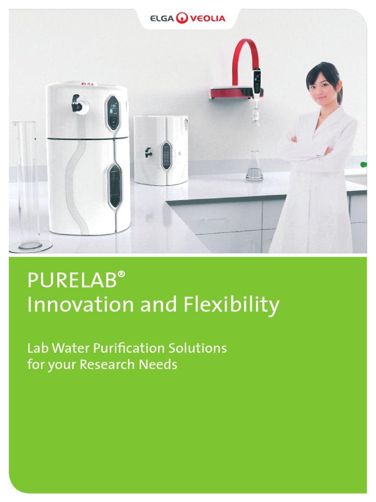 PURELAB Range Brochure April 2019 | PDF | Water Purification | Ion Exchange