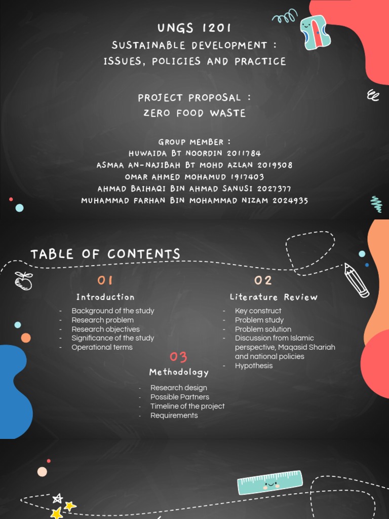 Presentation Slides Zero Food Waste | PDF | Foods | Waste