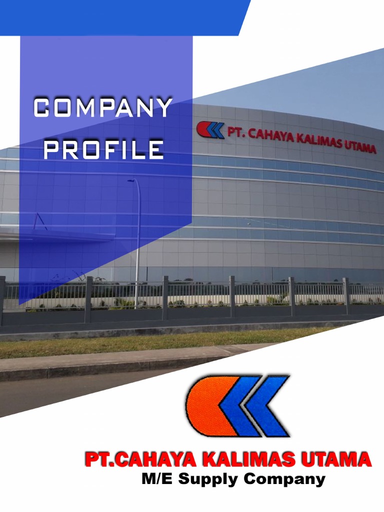 Company Profile PT. Cahaya Kalimas | PDF