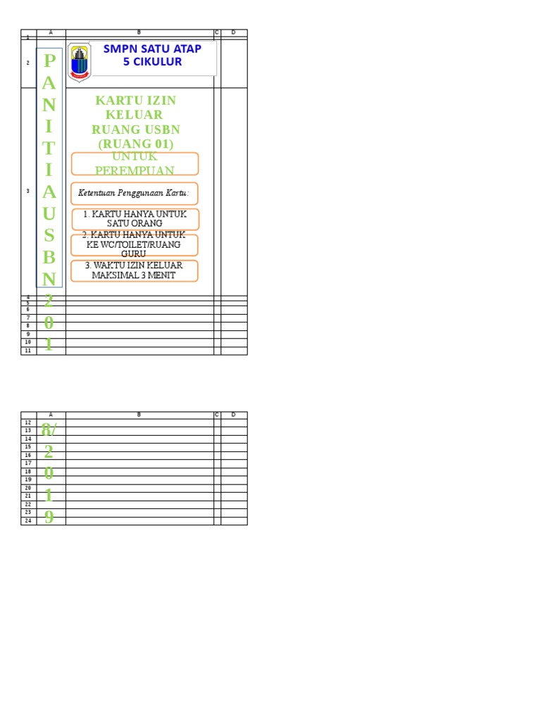 Kartu Ijin Keluar | PDF
