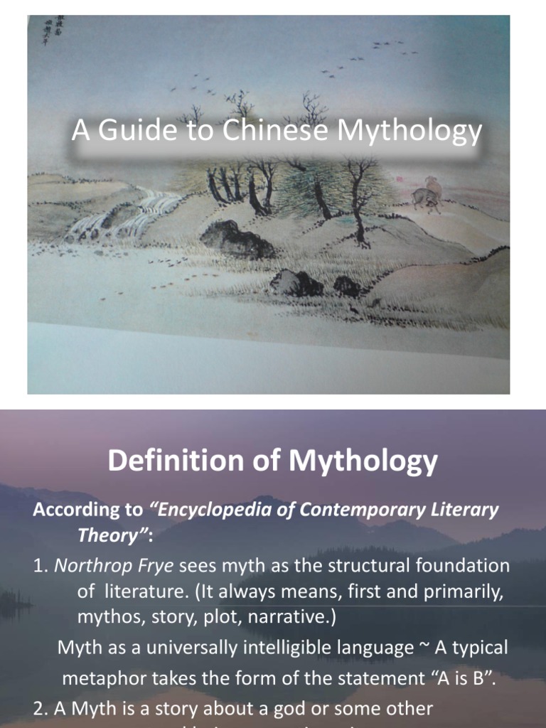 02-A Guide To Chinese Classical Mythology | PDF