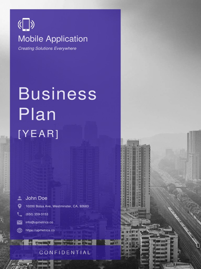 Mobile App Business Plan Template | PDF | Marketing Strategy | Swot ...