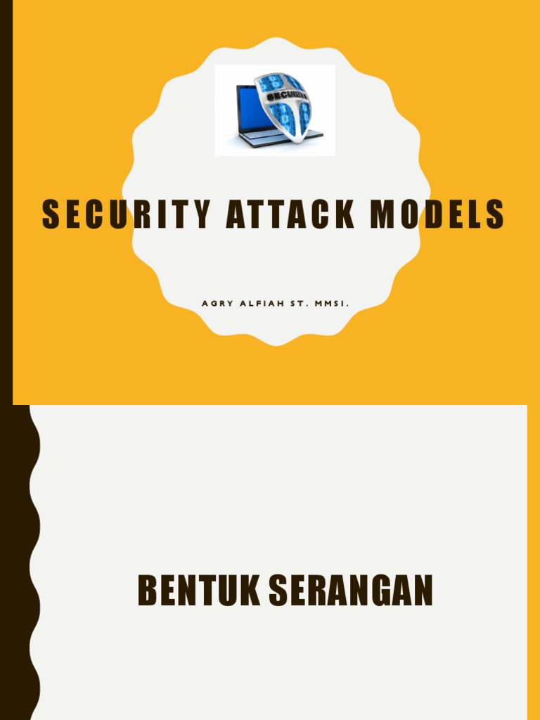 Security Attack Models | PDF
