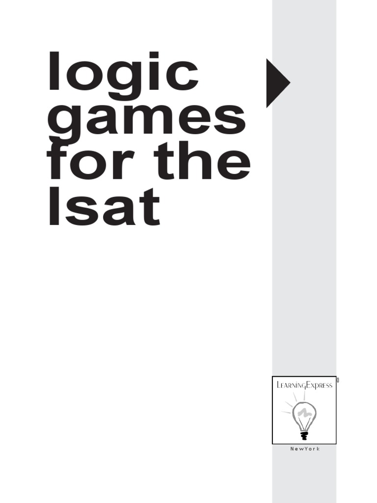 Lsat Logic Games | Download Free PDF | Law School Admission Test ...