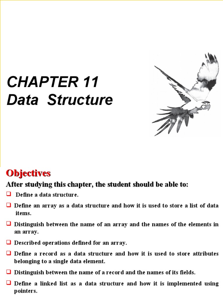 Chap11 DataStructure Rev | PDF | Array Data Structure | Pointer (Computer Programming)