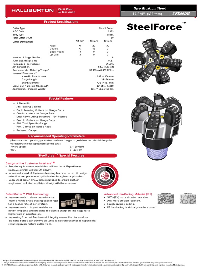 Product Specifications: Specification Sheet 12 1/4" (311 MM) | PDF ...