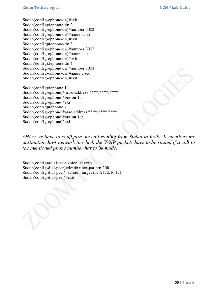 Zoom CCNP All Labs 1 73 - 70 70 | PDF | Teaching Methods & Materials ...