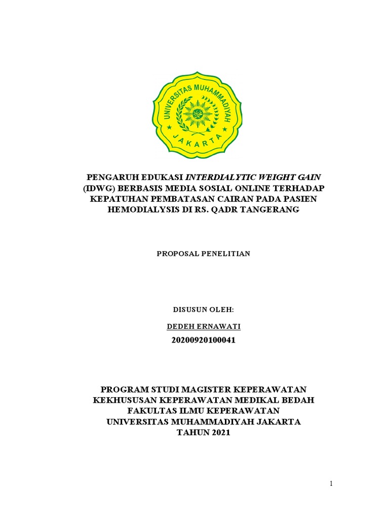 Idwg Berbasis Wa Pdf Pengembangan Diri