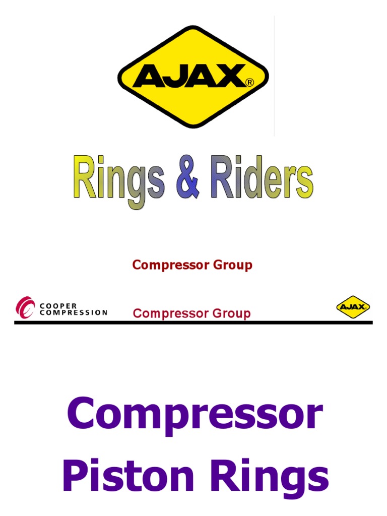 13-Compressor - Rings & Riders | PDF | Piston | Applied And ...