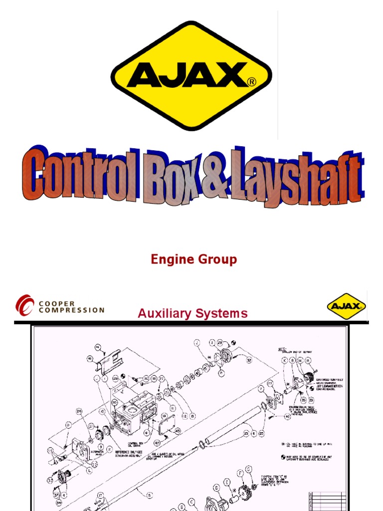 10-Engine - Control Box & Layshaft | PDF | Gear | Rotating Machines