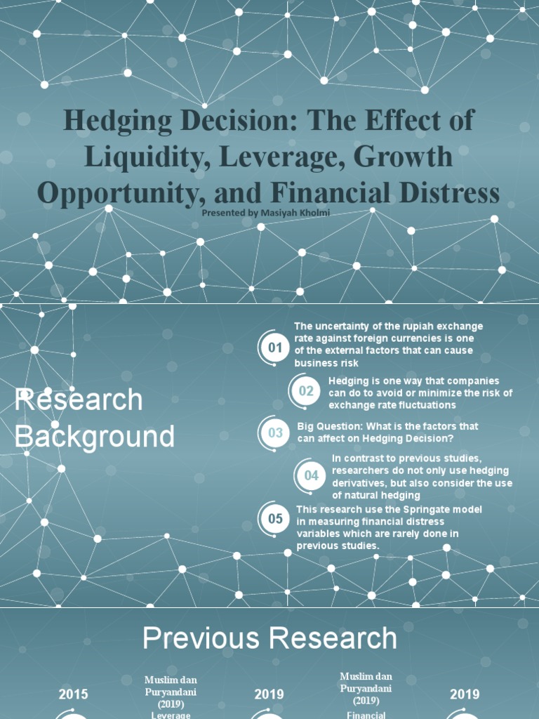 Hedging Decision | PDF | Hedge (Finance) | Statistics