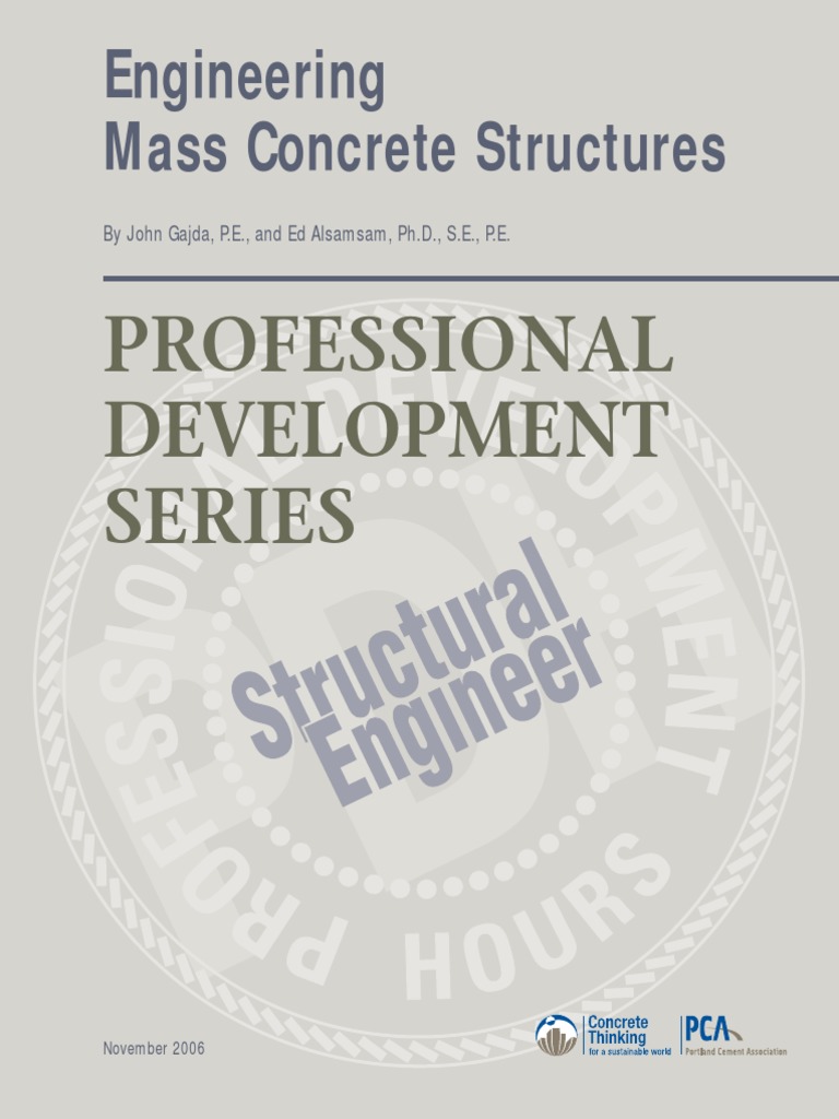 Understanding Mass Concrete Structures | PDF | Concrete | Cement