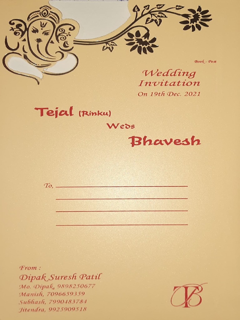 Wedding Card - 2 | PDF