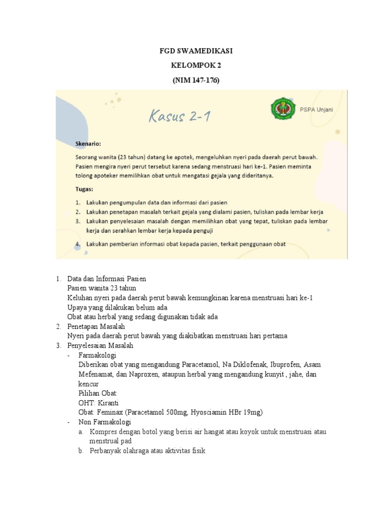 Swamedikasi D-2 | PDF