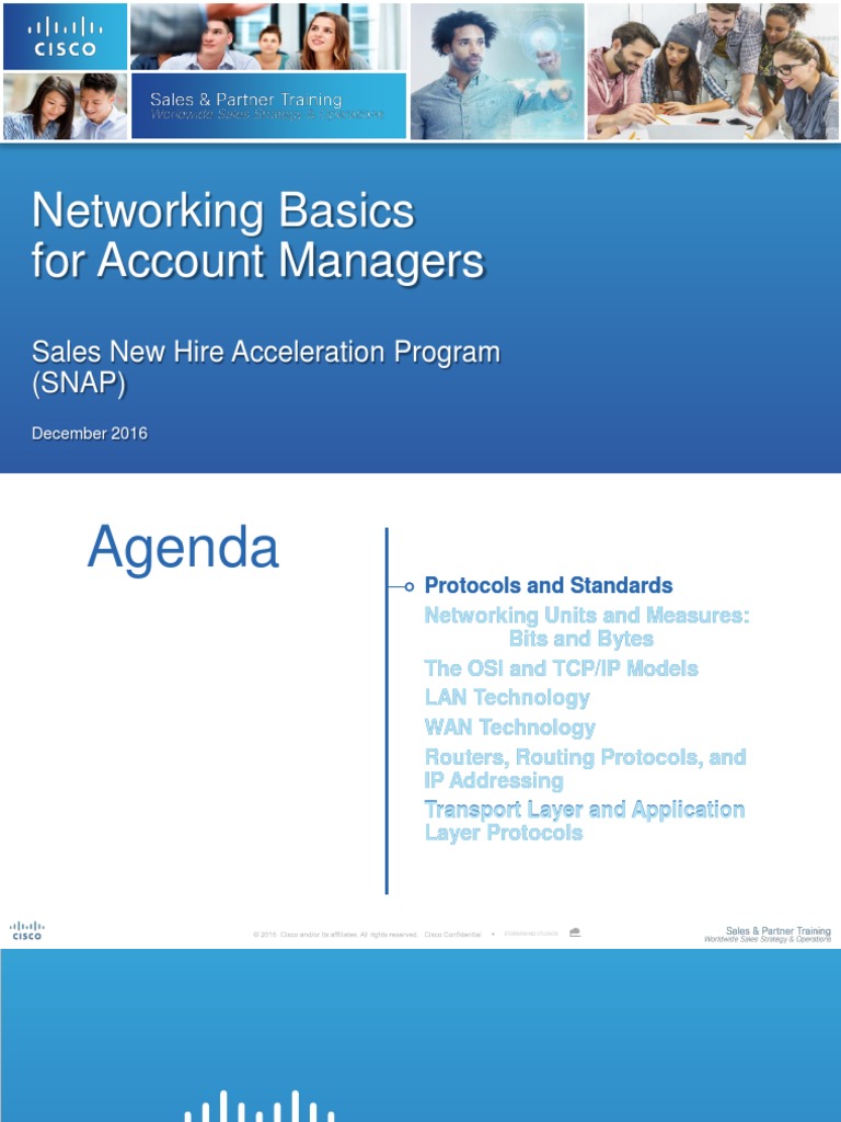 Networking Basics For Account Managers: Sales New Hire Acceleration ...