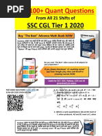 SSC CGL Sample Paper by Gagan Pratap | PDF